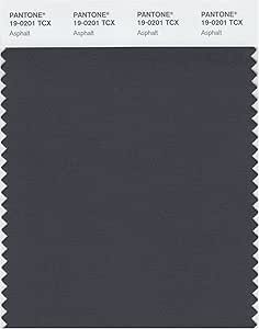Pantone 19-0201 TCX Smart Color Swatch Card, Asphalt: 亚马逊中国: 家居装修-海外购 美亚直邮